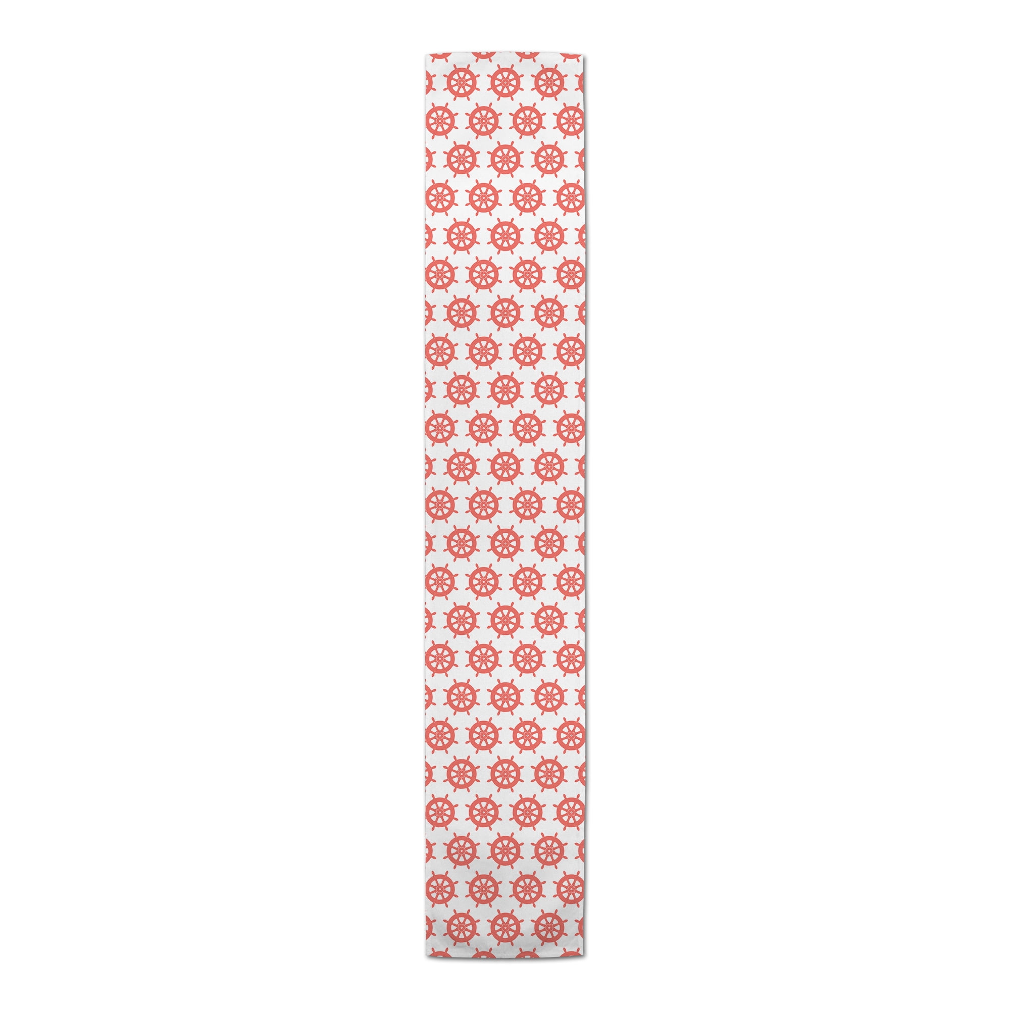 Creative Products Coral White Captains Wheel 16x90 Poly Twill Table ...