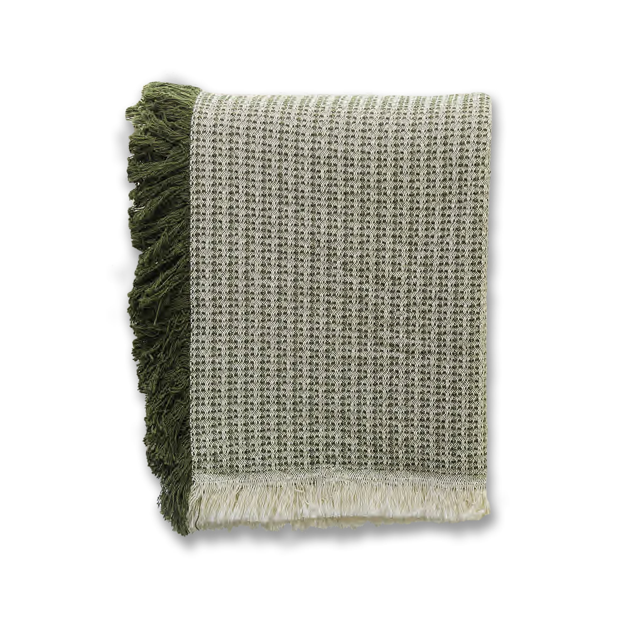 Creative Products Criss Cross Green 46 x 67 Woven Throw - Walmart ...