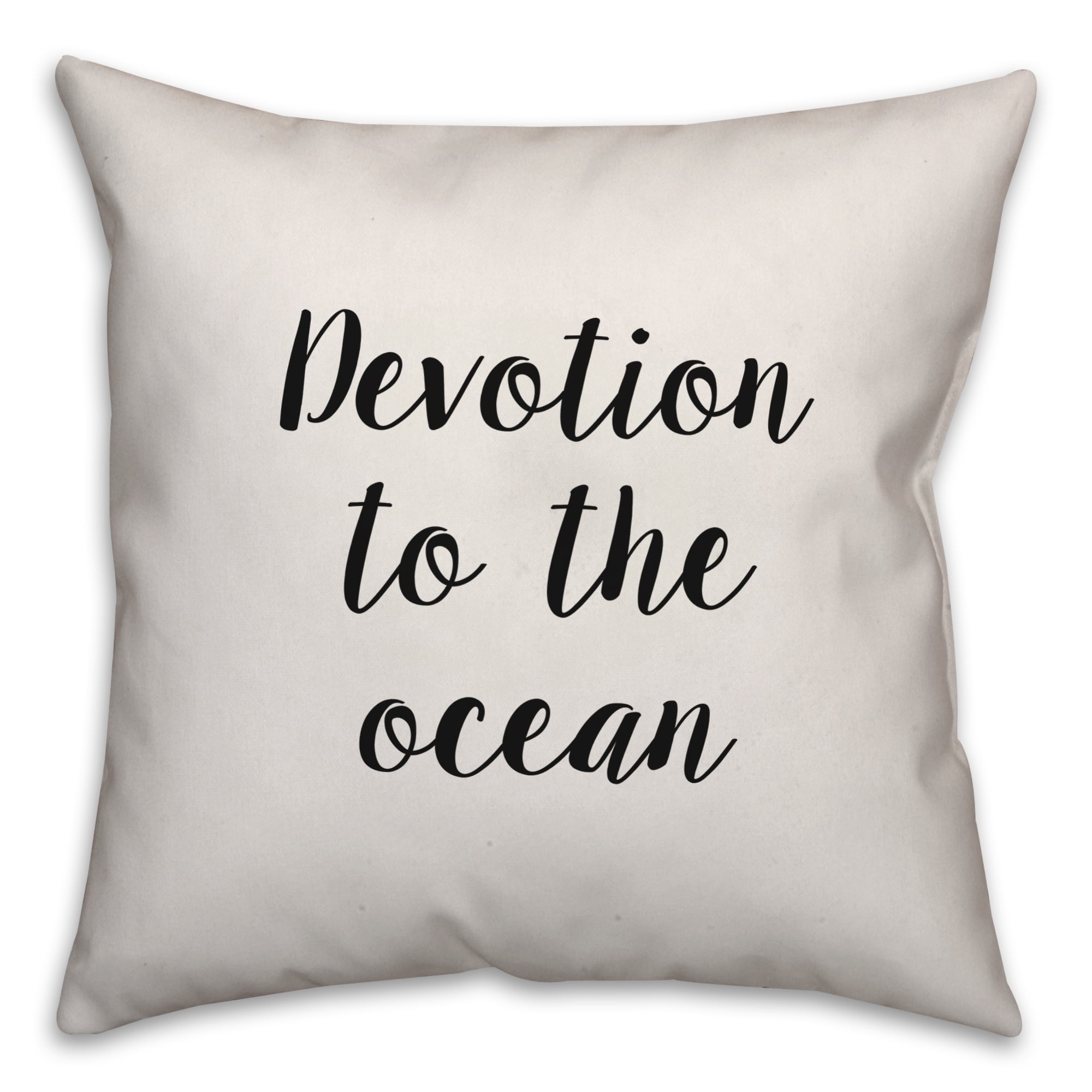 Creative Products Devotion To The Ocean 20x20 Spun Poly Pillow - Walmart.com