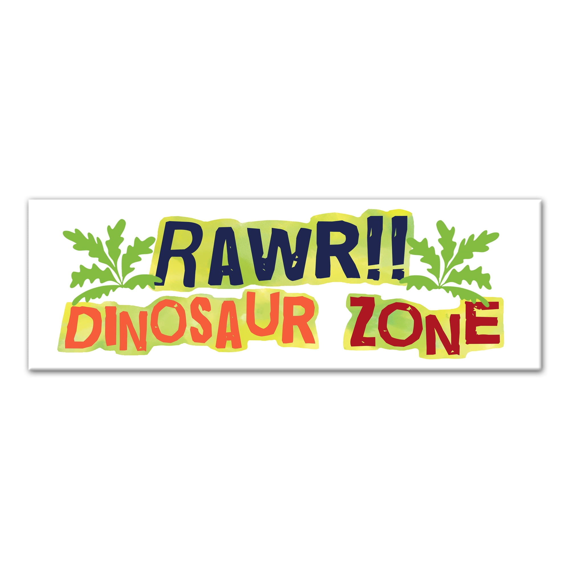 Creative Products Dinosaur Zone 20x60 Canvas Wall Art - Walmart.com