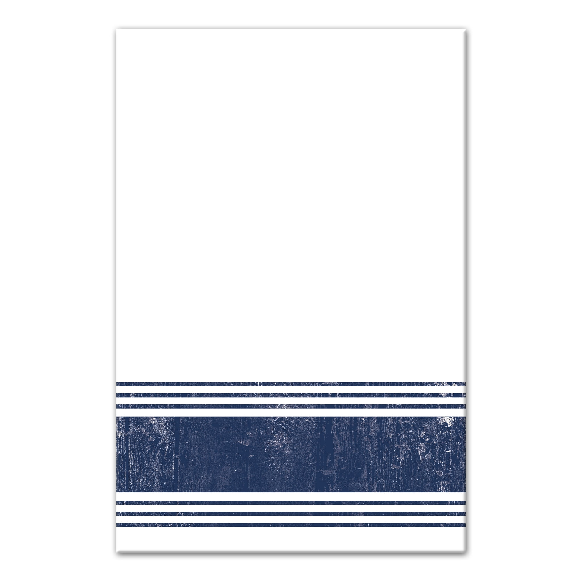 Creative Products Distressed Navy Stripes 20 x 30 Canvas Wall Art ...