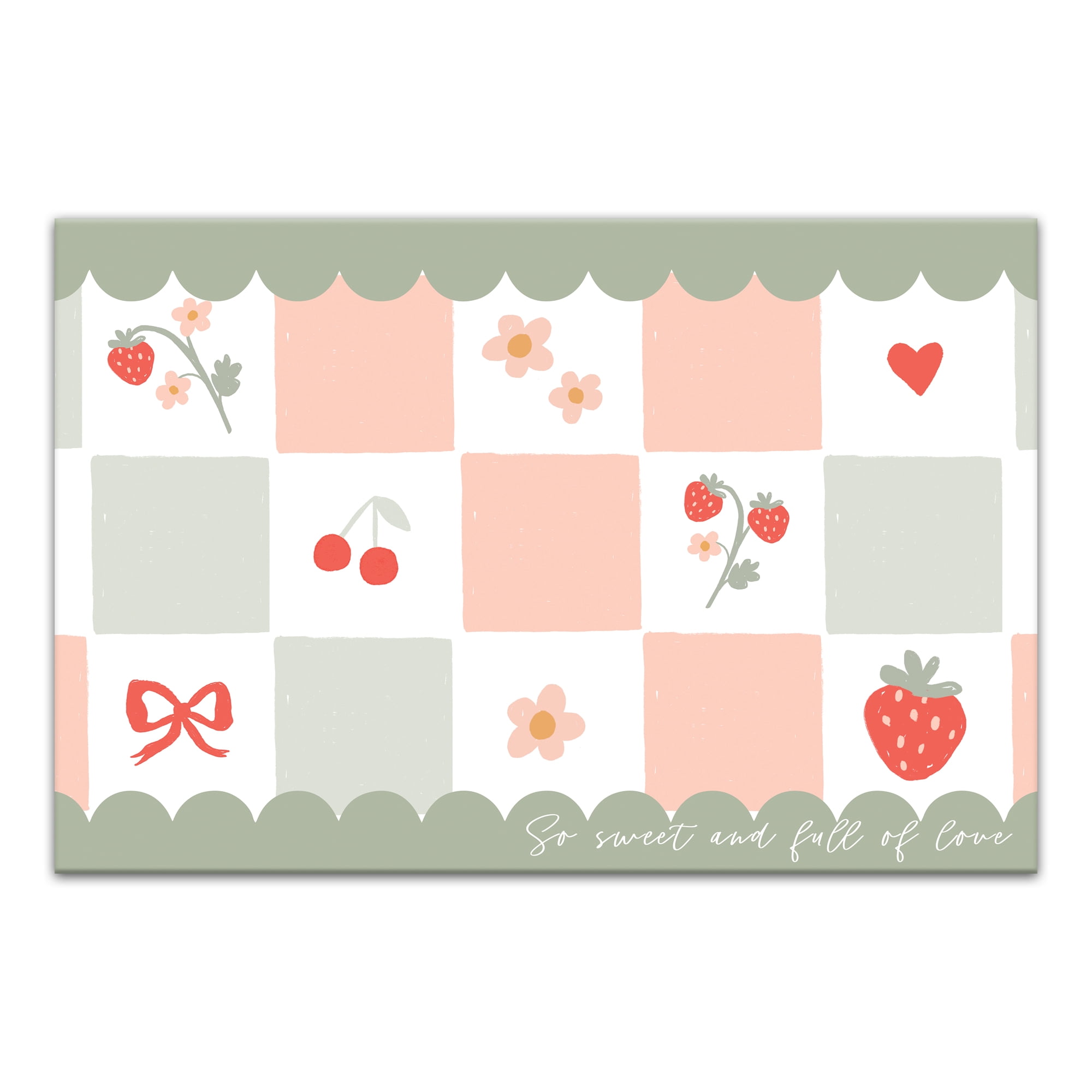 Creative Products Fruit Checkerboard 30 x 20 Canvas Wall Art - Walmart.com