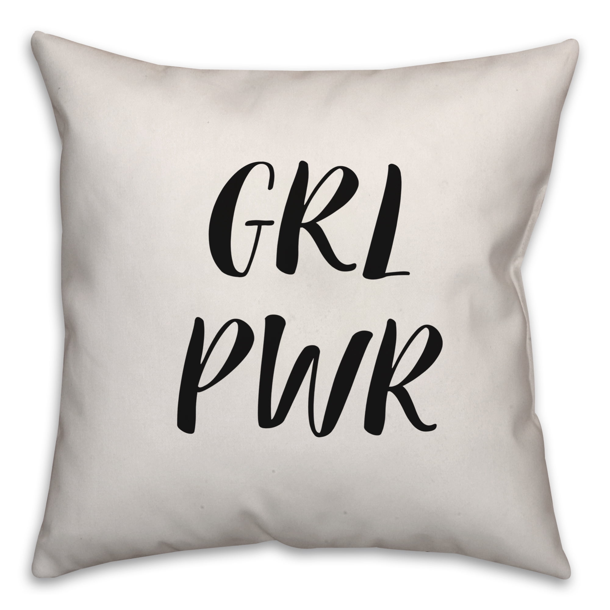 Creative Products GRL PWR 20x20 Spun Poly Pillow - Walmart Business ...