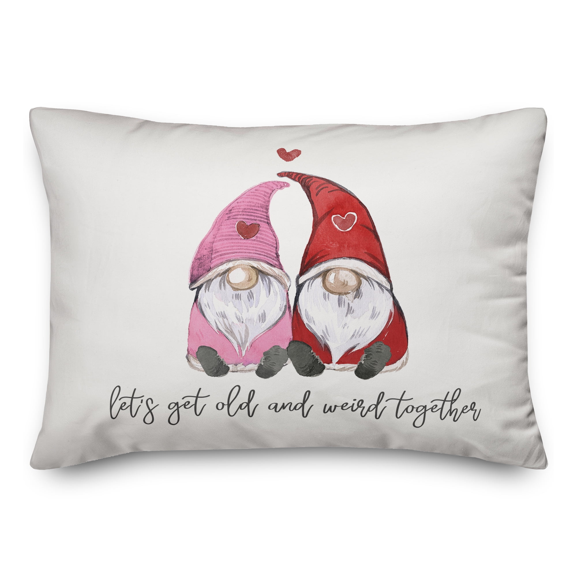 Creative Products Get Old And Weird Together 20 x 14 Spun Poly Pillow ...