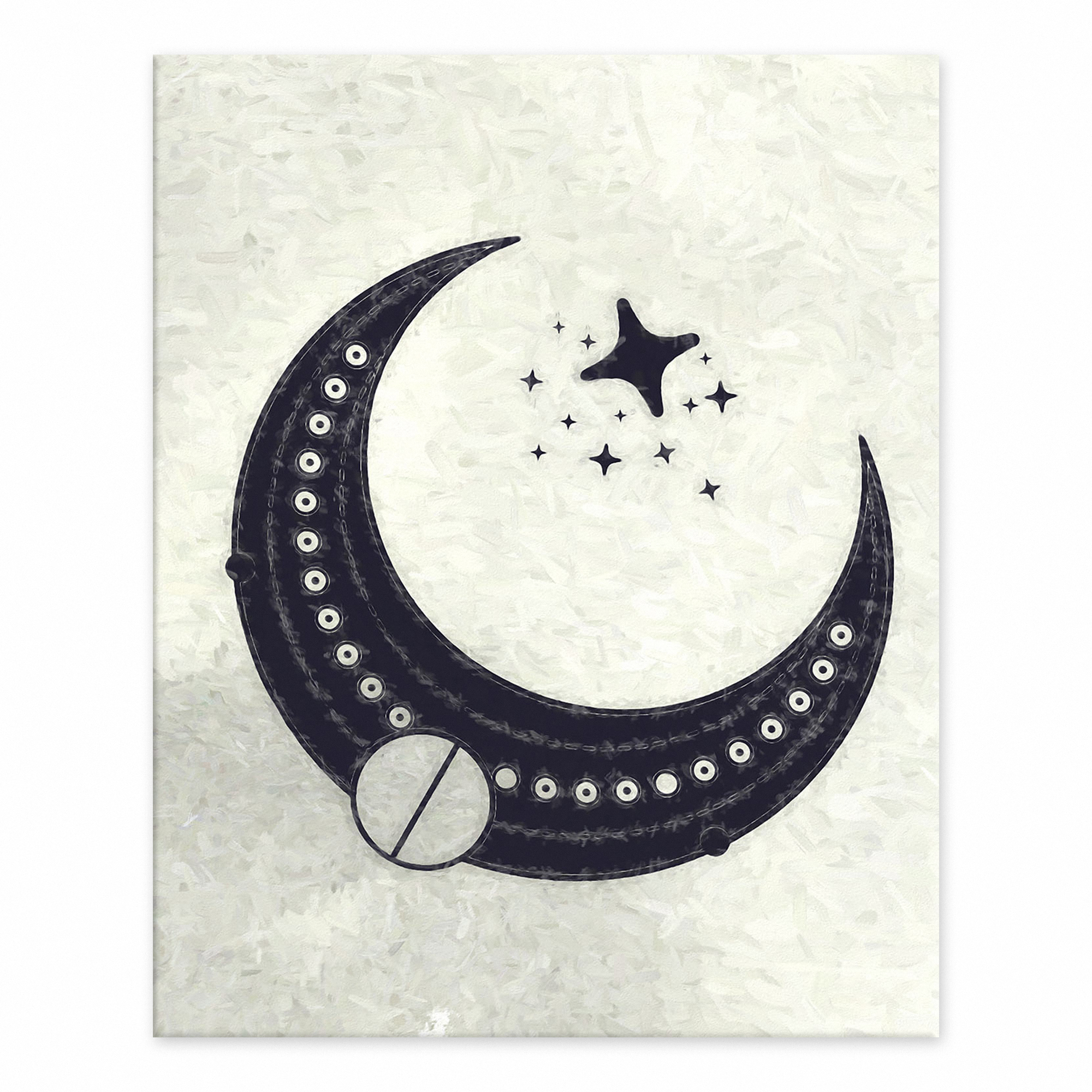 Creative Products Half Moon Pattern 5 8 x 10 Tabletop Canvas - Walmart.com