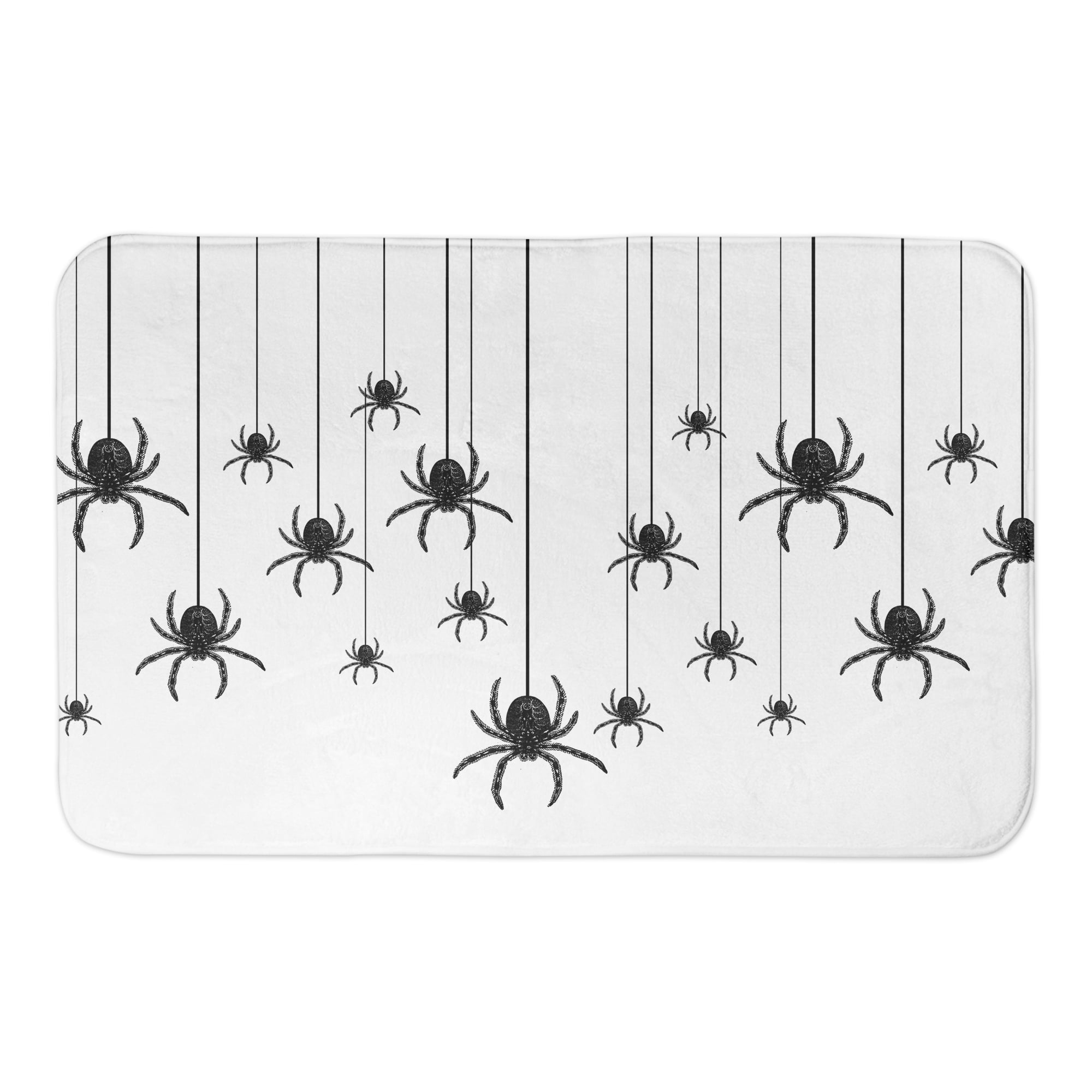 Creative Products Hanging Spiders 21 x 34 Bath Mat - Walmart.com