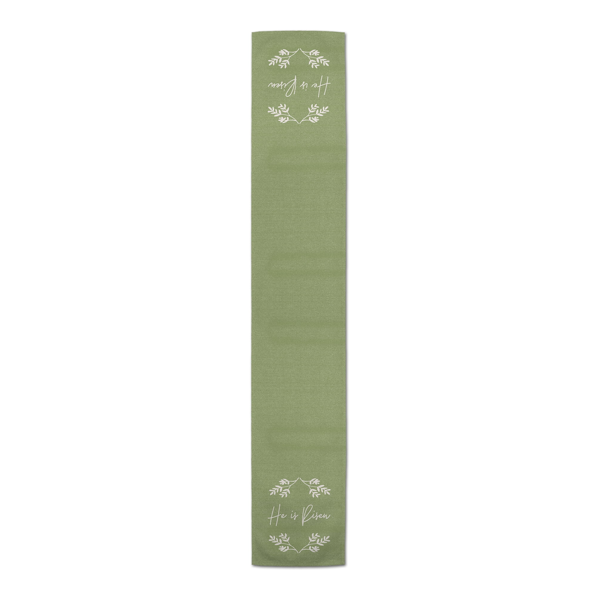 Creative Products He Is Risen 16 x 72 Cotton Twill Table Runner ...