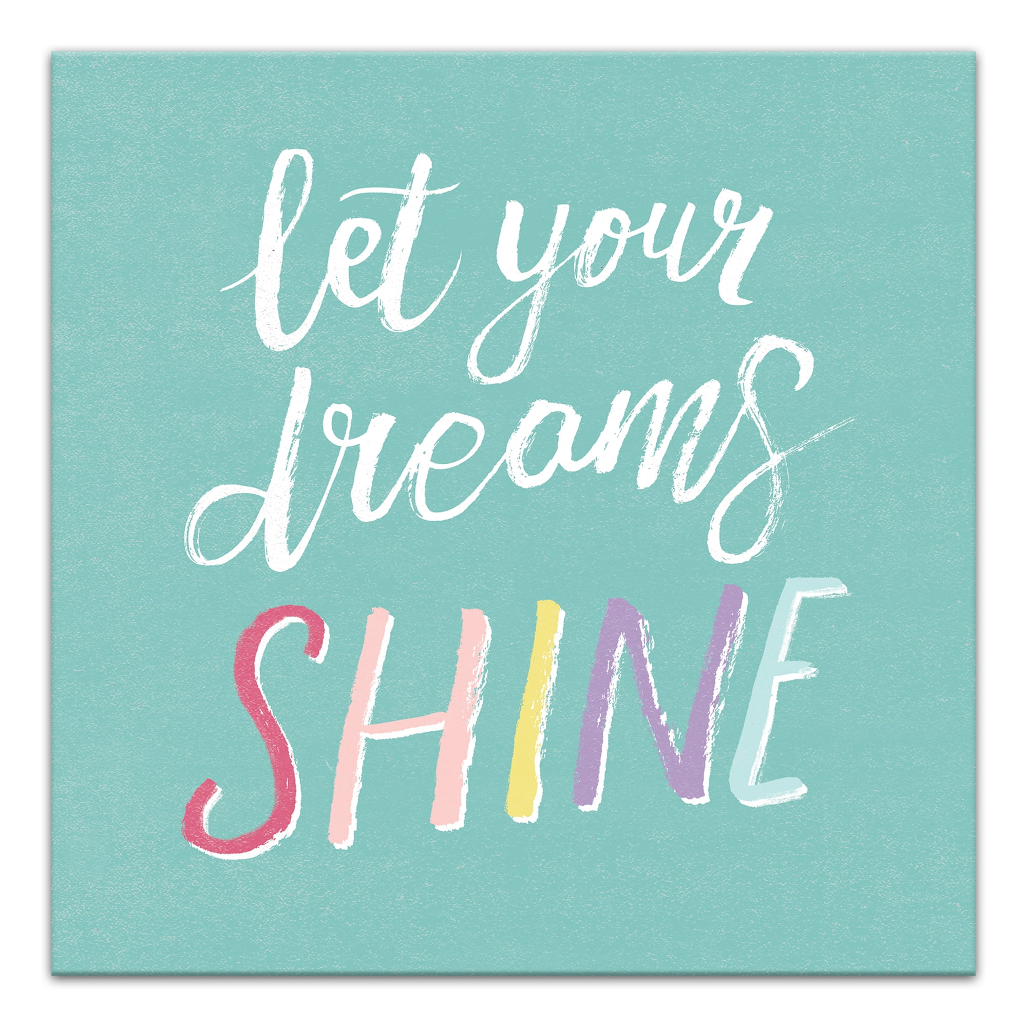 Creative Products Let Your Dreams Shine 12 x 12 Canvas Wall Art ...