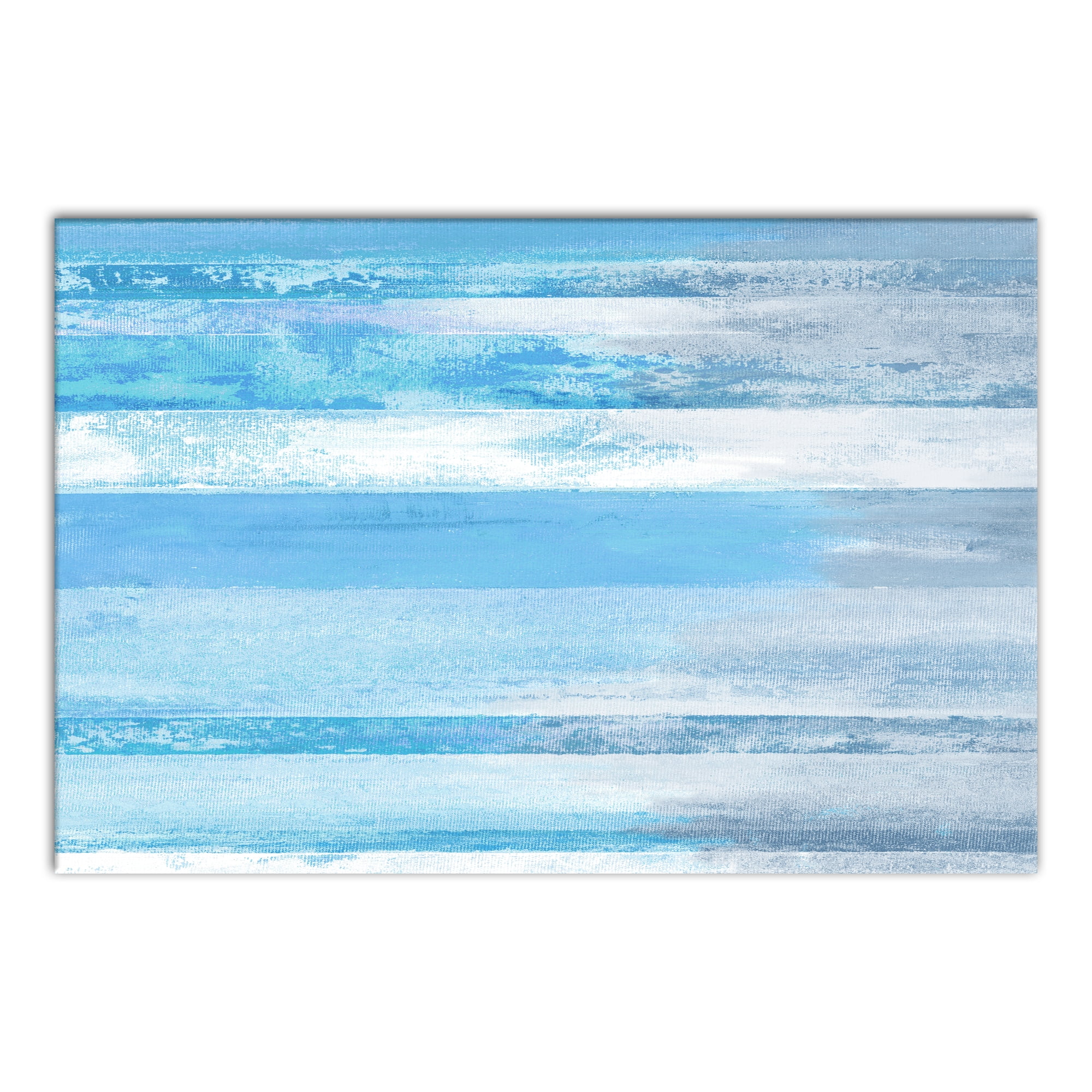 Creative Products Light Blue Watercolor 30 x 20 Canvas Wall Art ...