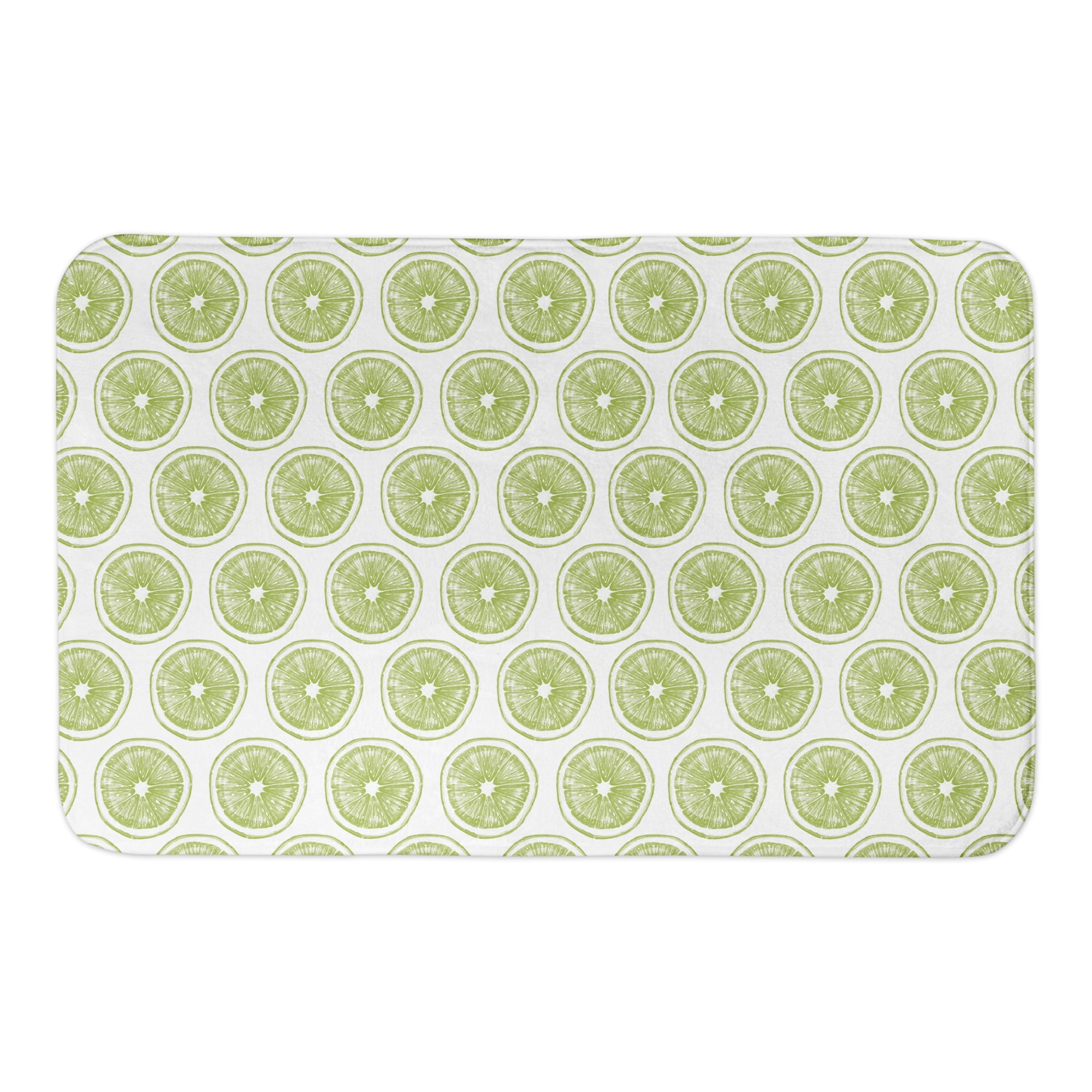Creative Products Lime Slice 34x21 Bath Mat - Walmart.com