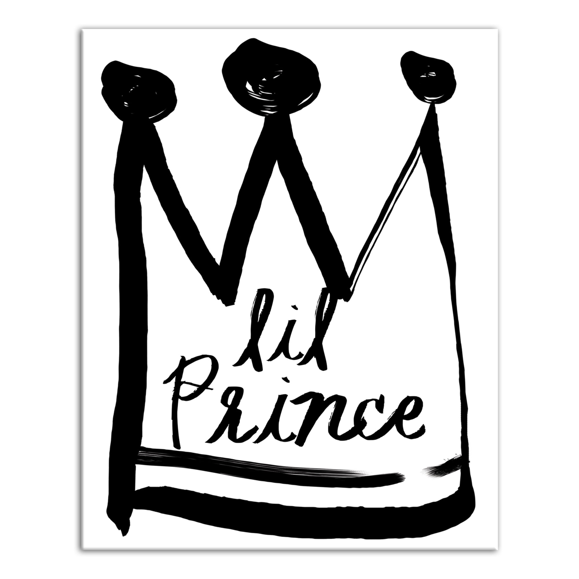 Creative Products Little Prince Black 8x10 Canvas Wall Art - Walmart.com