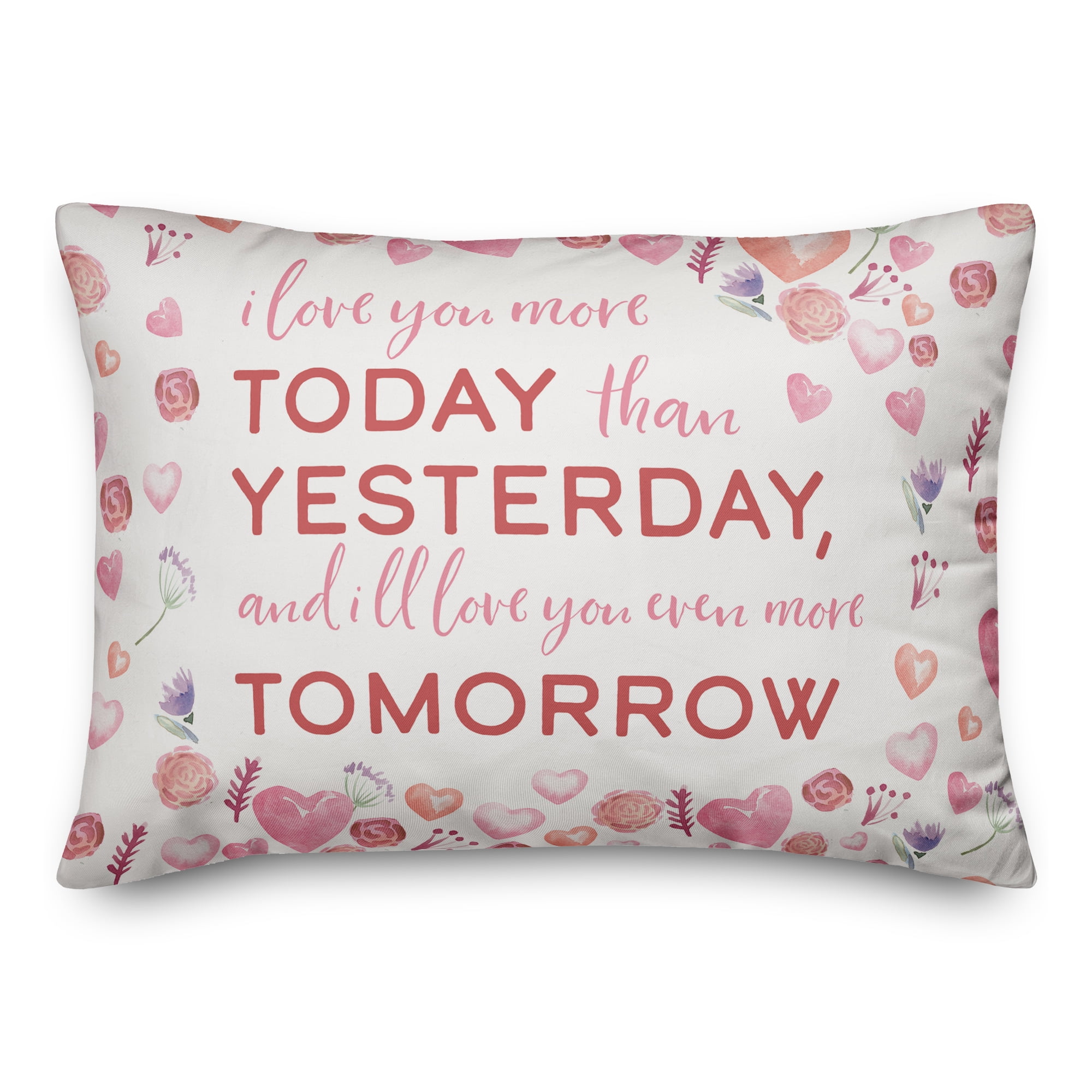 Creative Products Love Quote Shiplap 20 x 14 Spun Poly Pillow - Walmart.com