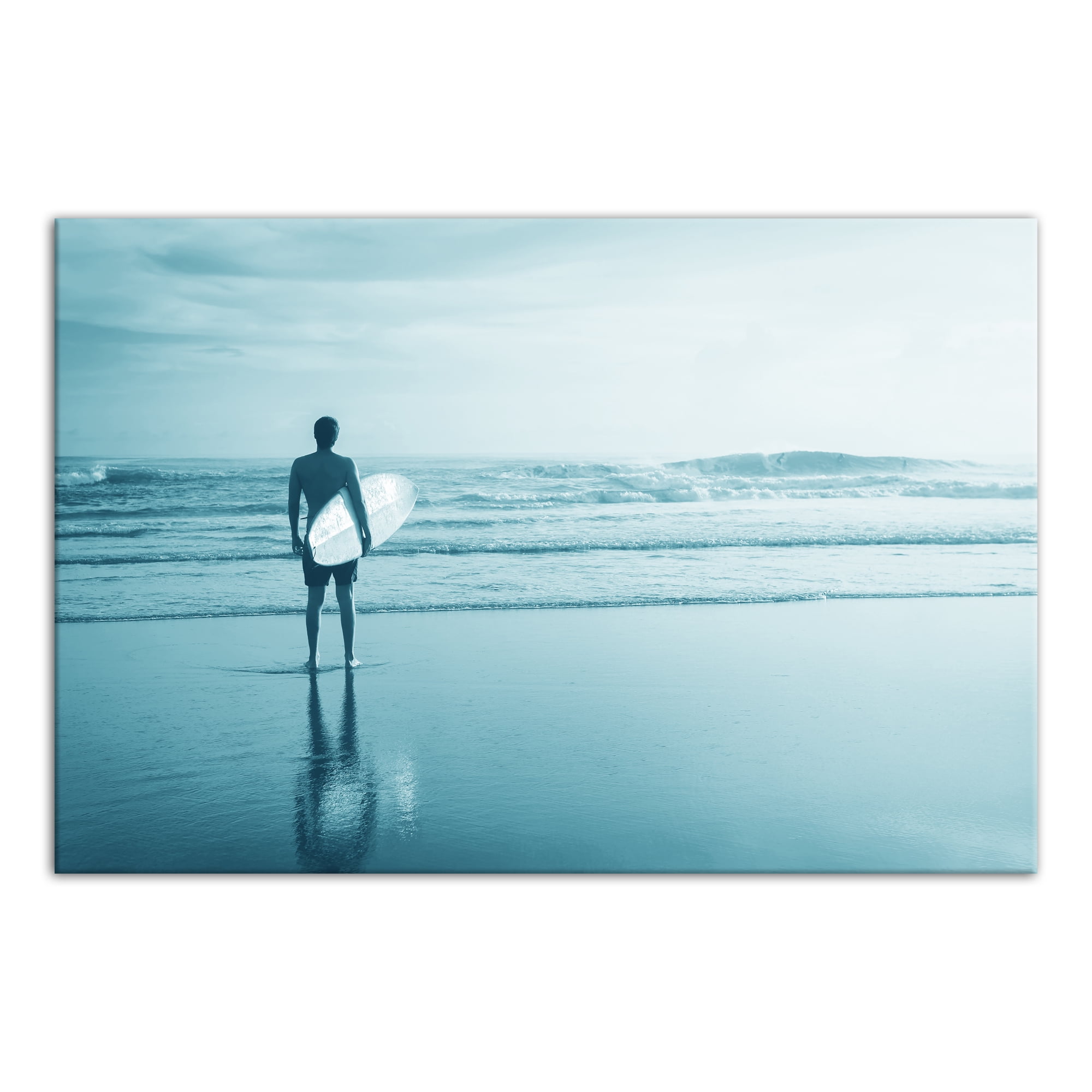 Creative Products Monochrome Surfer 30 x 20 Canvas Wall Art - Walmart.com