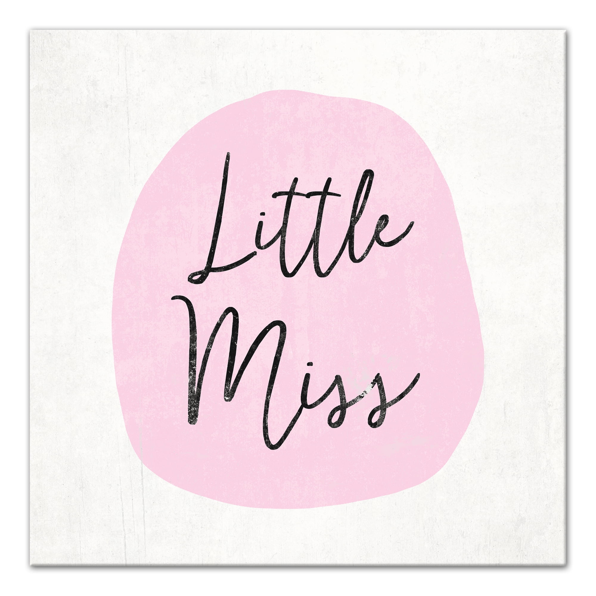Creative Products Pink Little Miss 20x20 Canvas Wall Art - Walmart.com