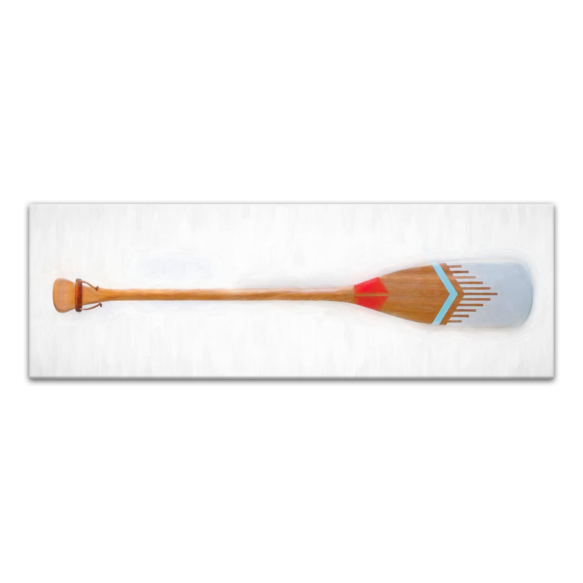 Creative Products Smooth Red Blue Oar 12x36 Canvas Wall Art - Walmart.com