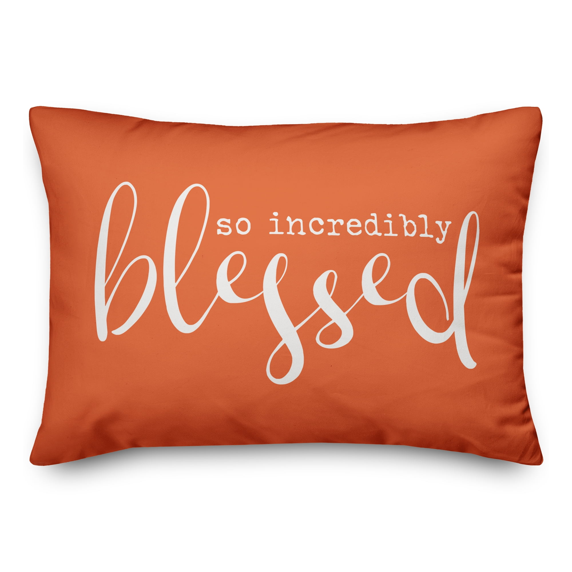 Creative Products So Incredibly Blessed Orange 14x20 Indoor / Outdoor ...
