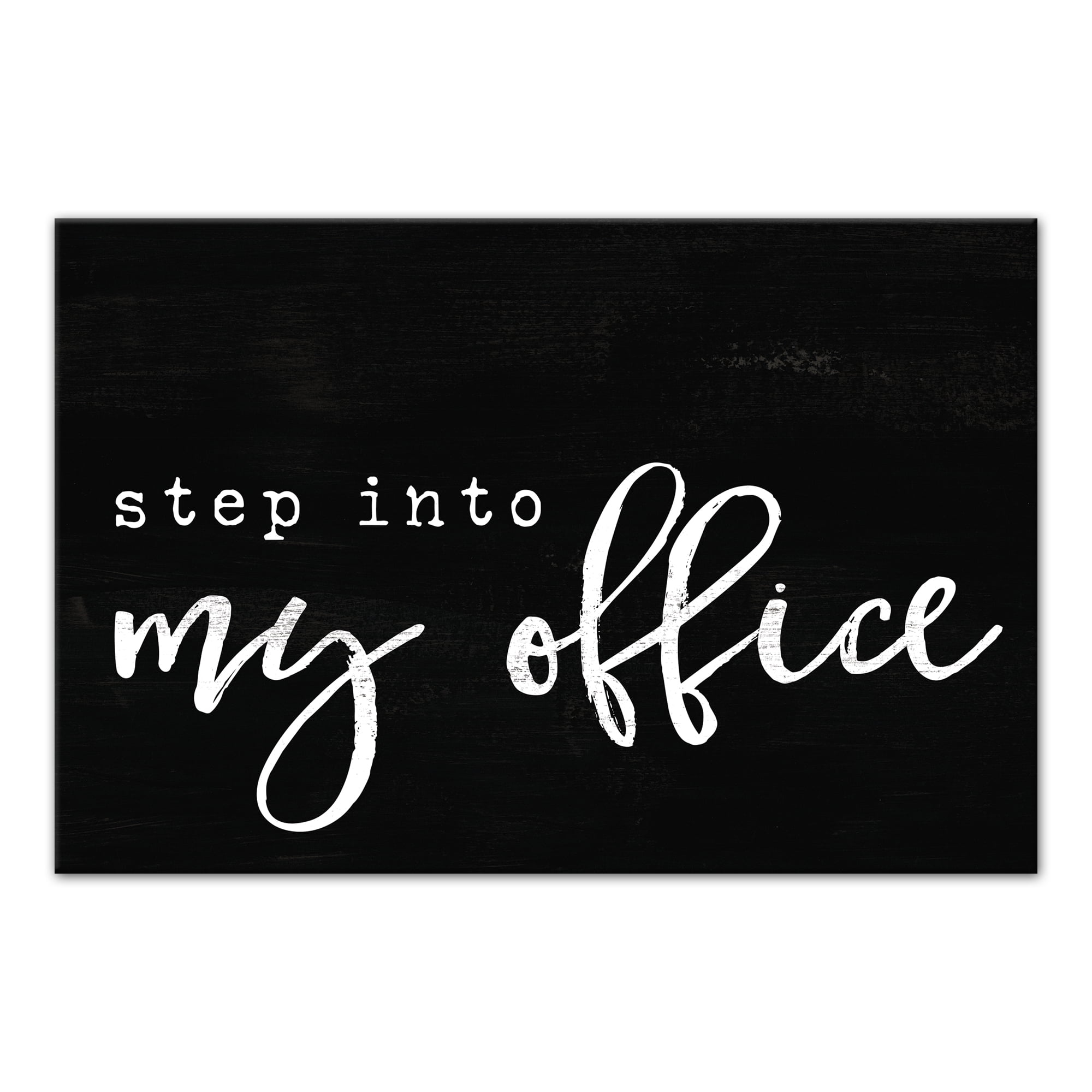Creative Products Step Into My Office 18 x 12 Canvas Wall Art - Walmart.com