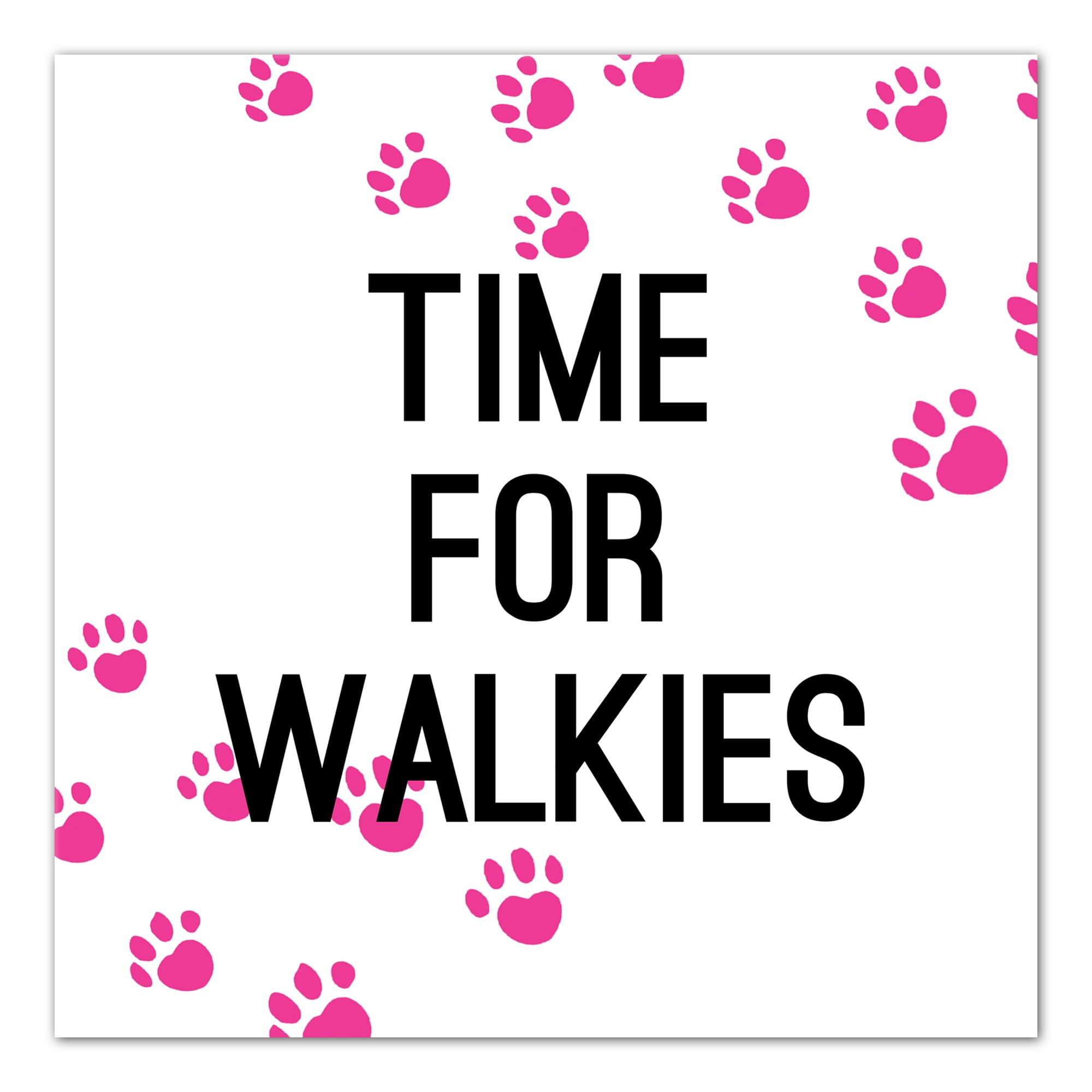 Creative Products Time For Walkies 30 x 30 Canvas Wall Art - Walmart.com