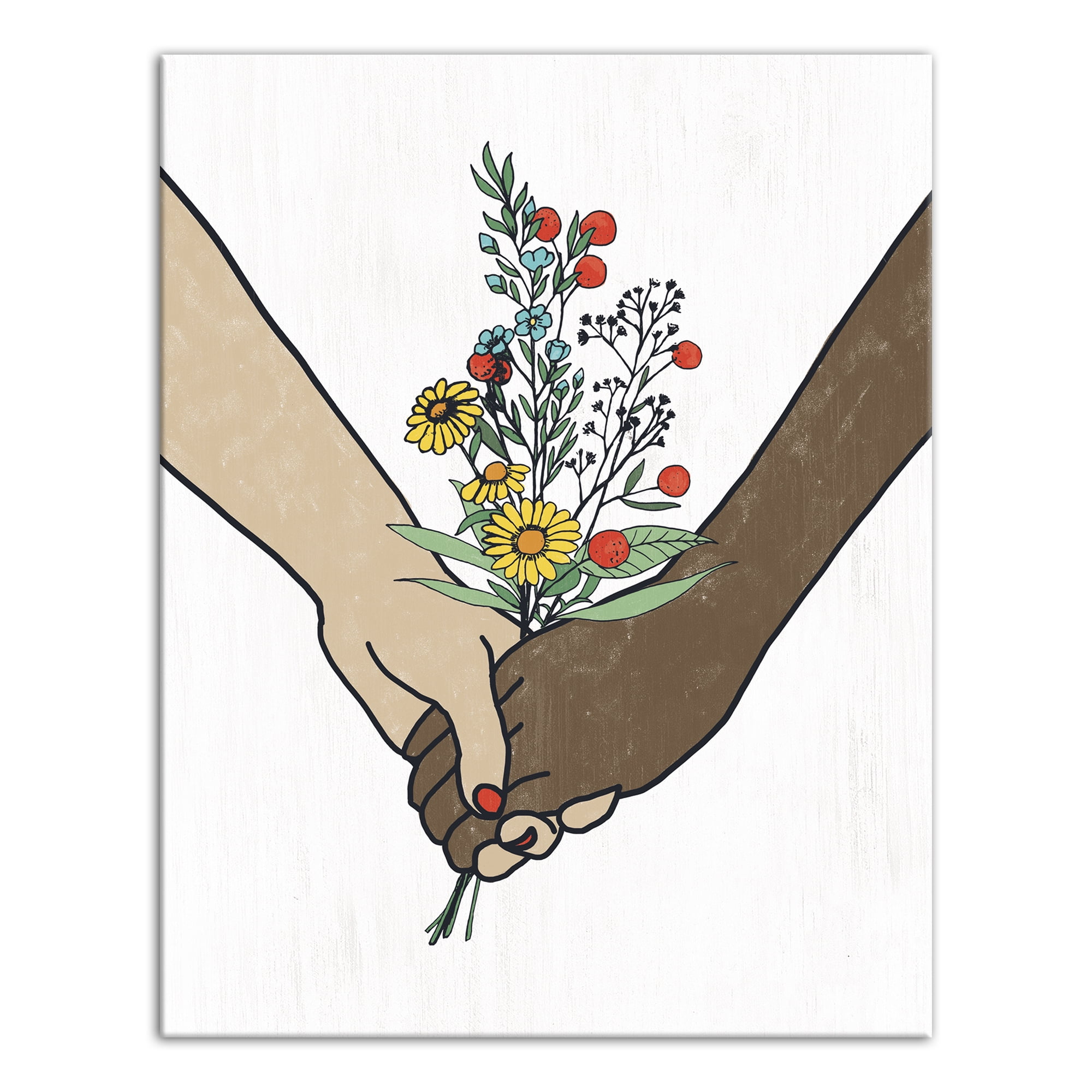 Creative Products Unity Hands 11x14 Canvas Wall Art - Walmart.com