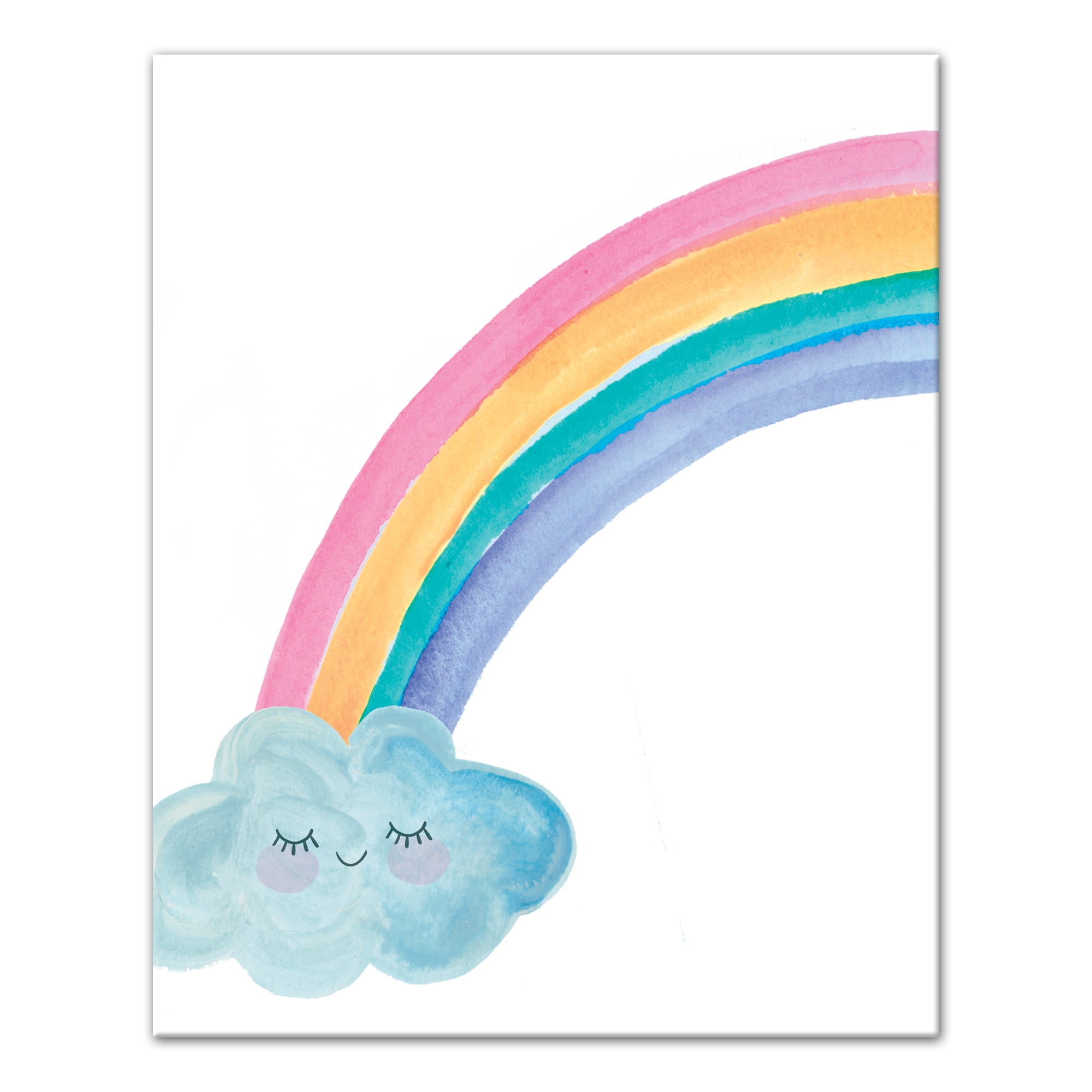 Creative Products Watercolor Rainbow 16x20 Canvas Wall Art - Walmart.com