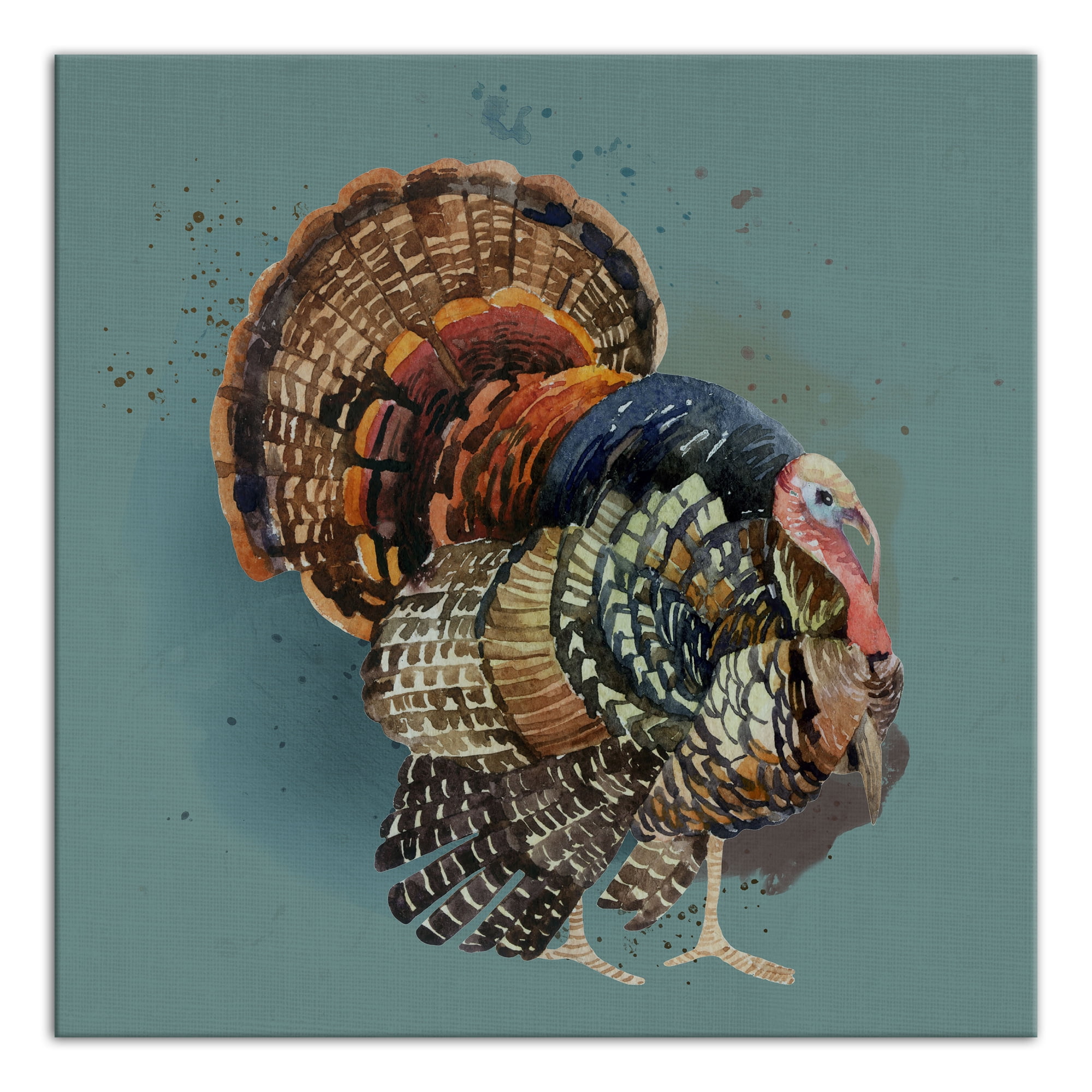 Watercolor Turkey