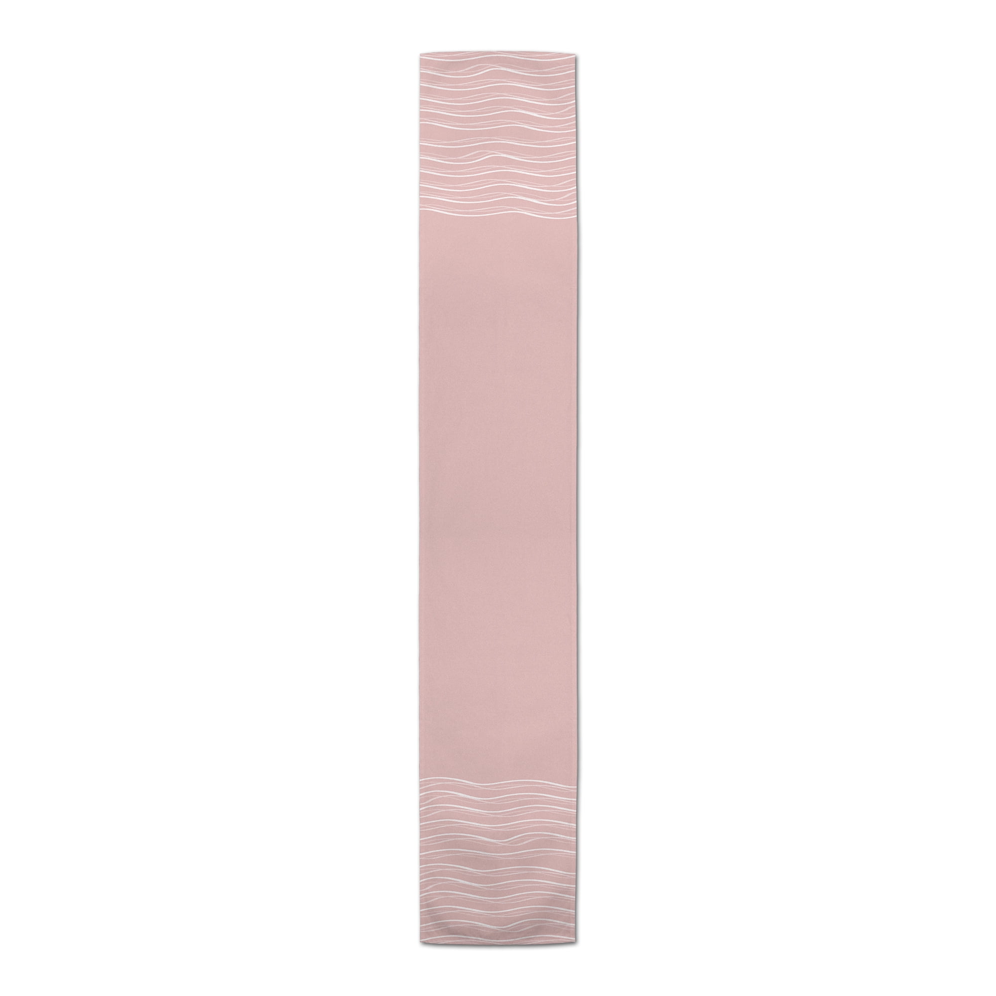 Creative Products Wavy Lines On Pink 16 x 72 Poly Twill Table Runner ...