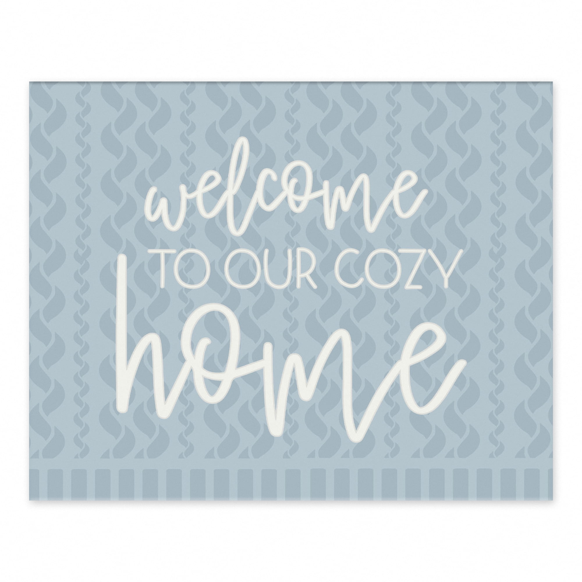 Creative Products Welcome Cozy Home 6 10 x 8 Tabletop Canvas - Walmart.com