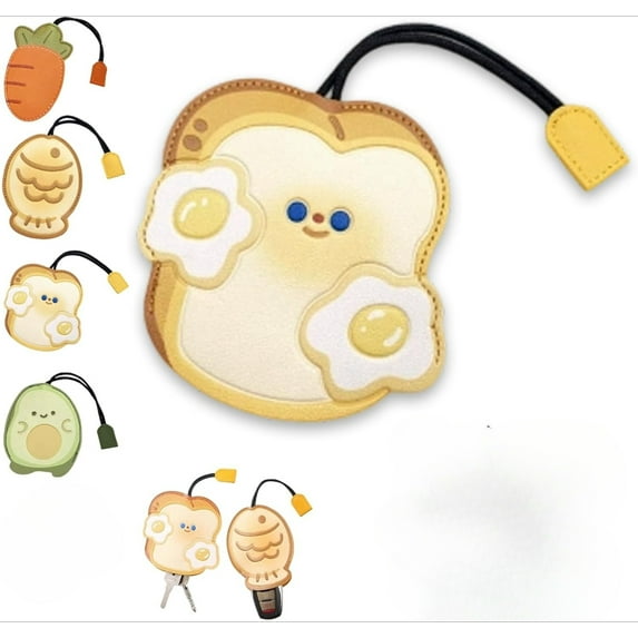 Creative Pull-Out Key Pouch, Protective Pull Out Key Case, Cute PU ...