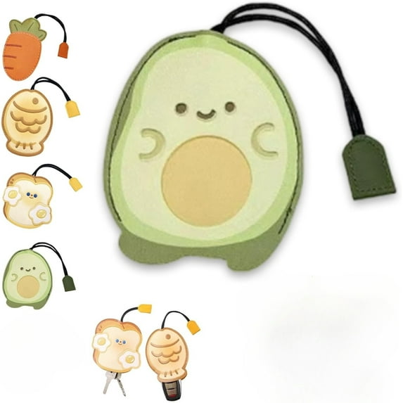 Creative Pull-Out Key Pouch, Protective Pull Out Key Case, Cute PU ...