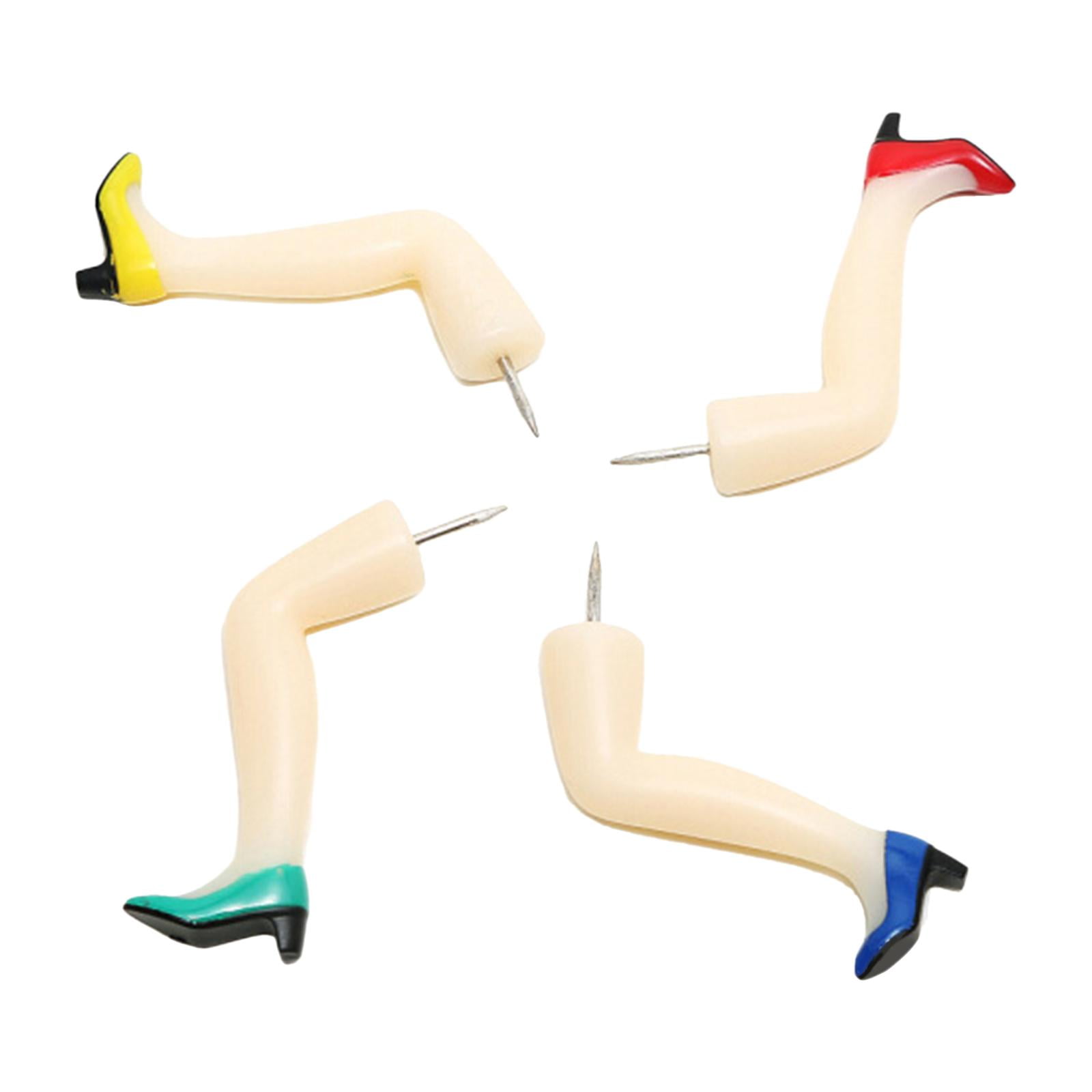 Creative Push Pins Legs Thumb Tacks Office Statiry Pushpins Thumbtacks ...