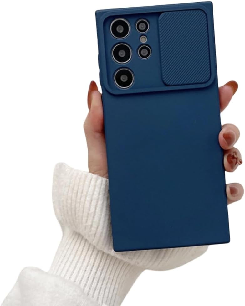 Creative Push Window Solid Colour Phone Case, Full Lens Protection ...