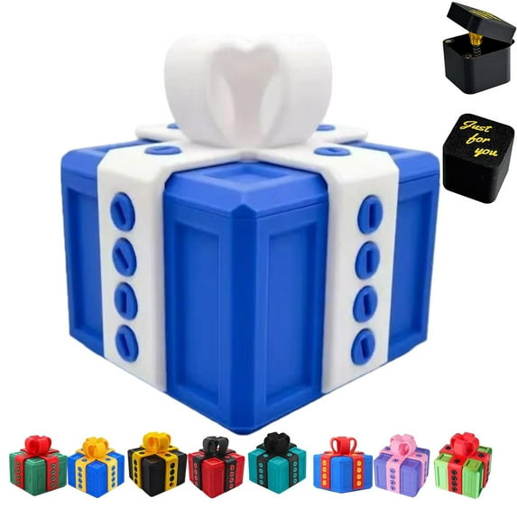 Creative Puzzle Gift Box with Nested Screws, Interactive Finger Reveal ...