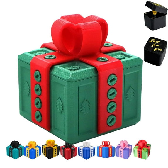 Creative Puzzle Gift Box with Nested Screws, Interactive Finger Reveal ...