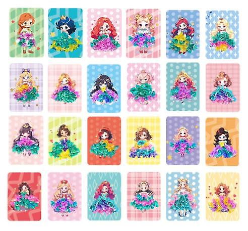 Creative Puzzle Puncture Painting For Kids 8-12,diy Princess Dress-up ...