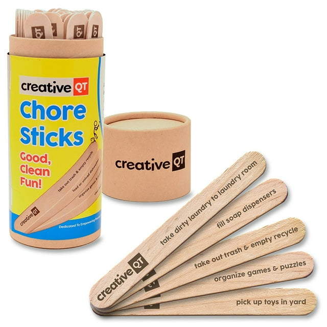 Creative QT Chore Sticks for Kids - Make Chores a Game - Interactive ...