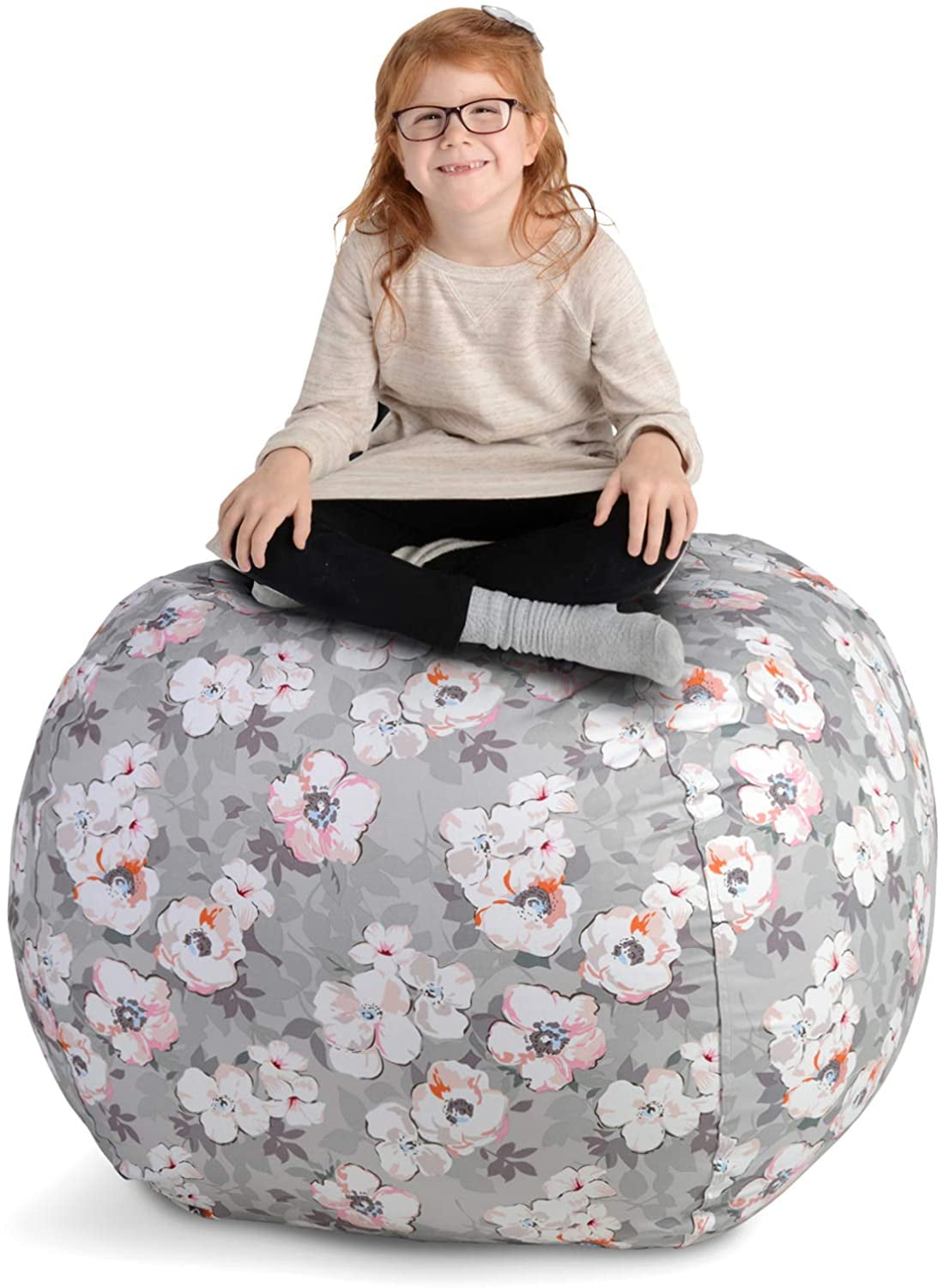 Creative QT Stuffed Animal Storage Bean Bag Chair - Extra Large Stuff ...