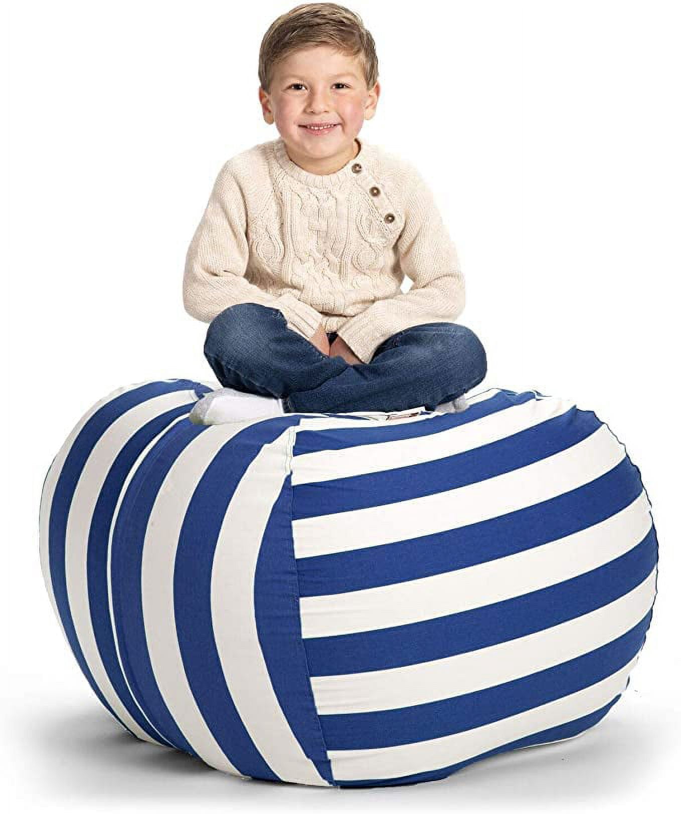 Creative QT Stuff 'n Sit Kids' Bean Bag Chair with Soft Storage Seating ...