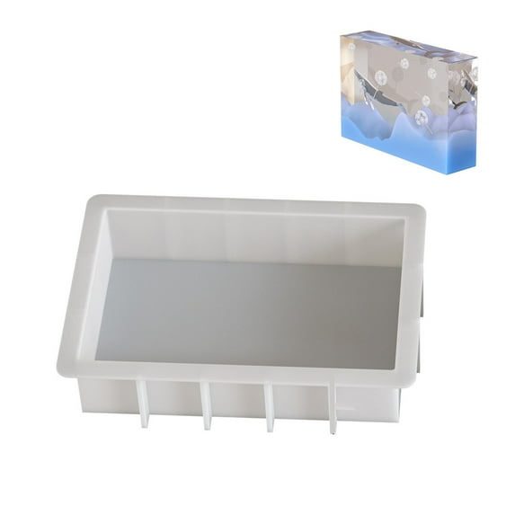 Creative Rectangular Resin Crafting Moulds Silicone Texture for Hand ...