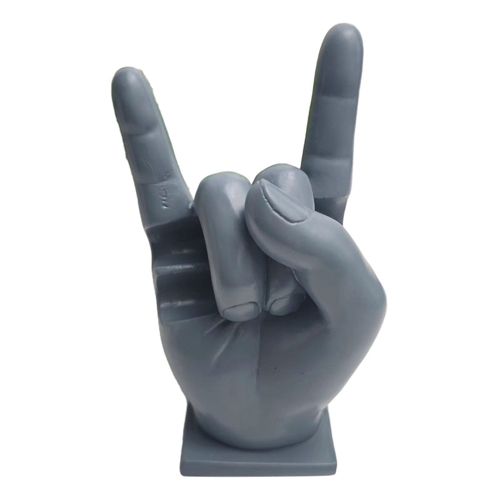 Creative Resin Drumstick Holder Stand - Rock Hand Design Organizer ...