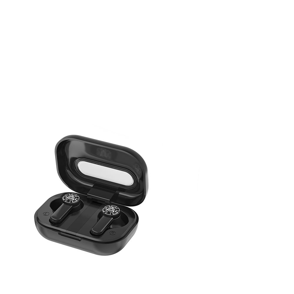 Creative Retro Tape Wireless Bluetooth Headset Half In-ear Long Standby ...