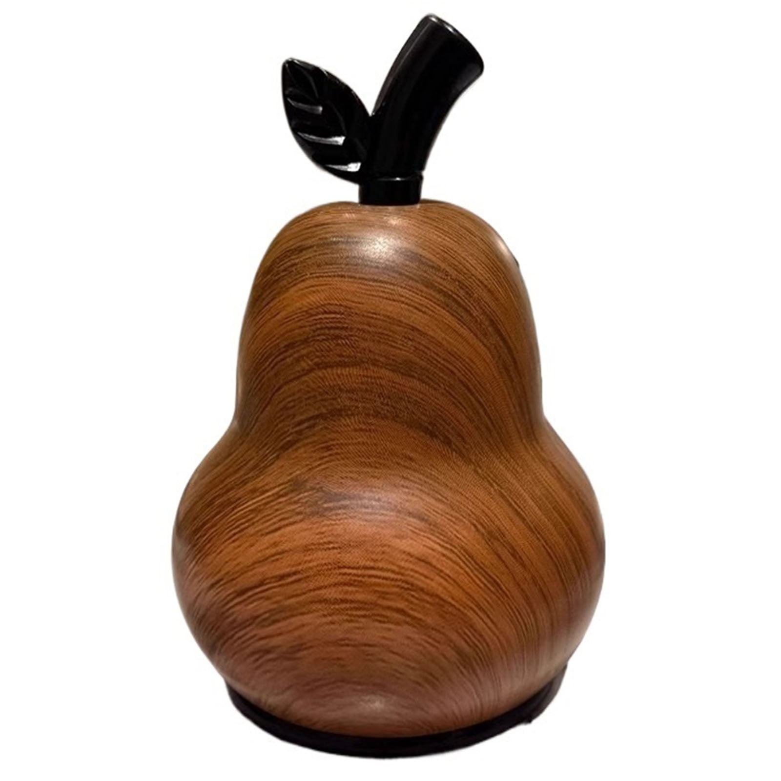 Creative Retro Walnut Wood Pear Shaped Toothpick Box, Household Cute ...