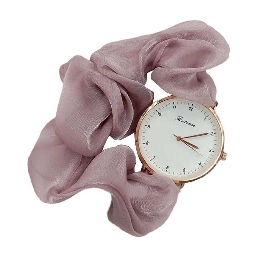 UOYOTT Creative Ribbon Watch Hairpin Hair Unique Fashion Quartz Watch ...