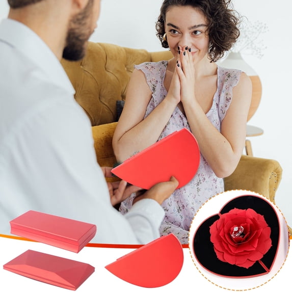 Creative Ring Box Small Ring case for Proposal Engagement Wedding ...