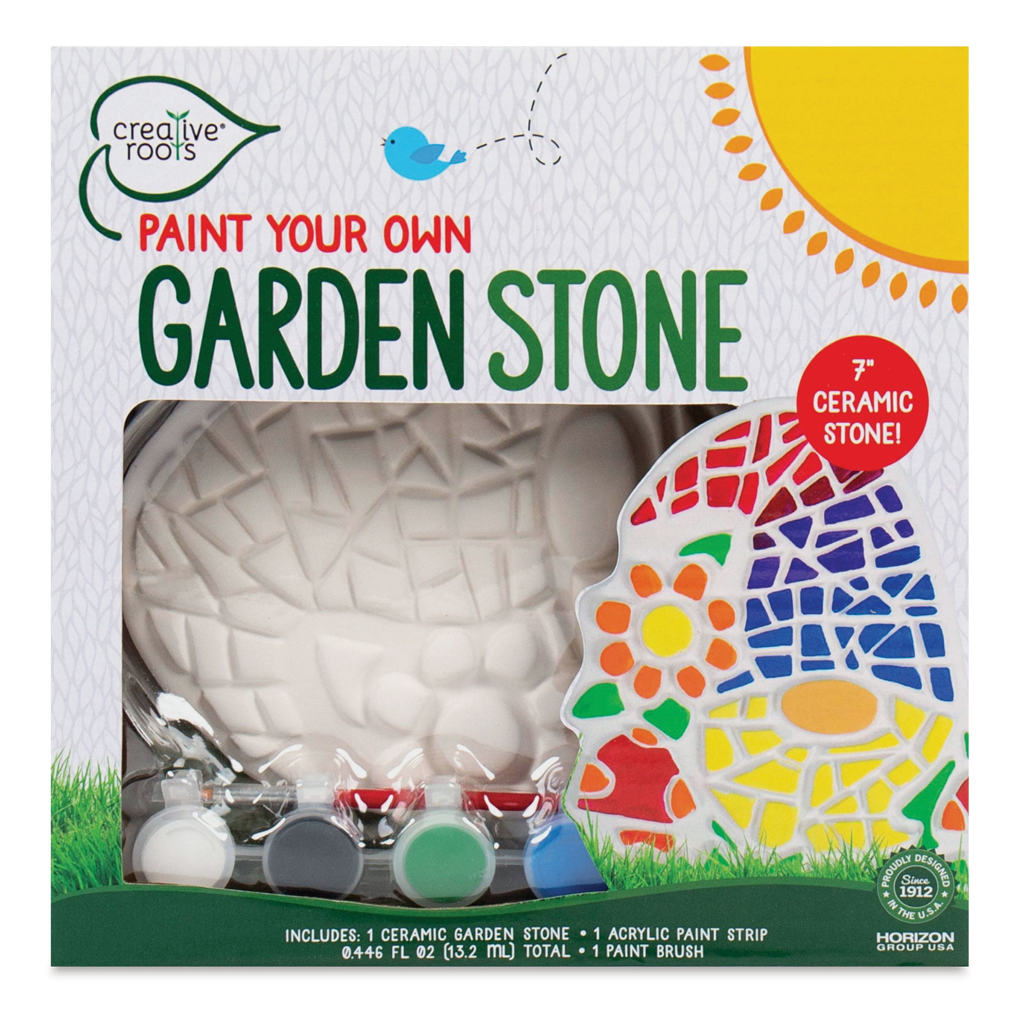 Creative Roots Paint Your Own Stepping Stone Kit - Gnome - Walmart.com