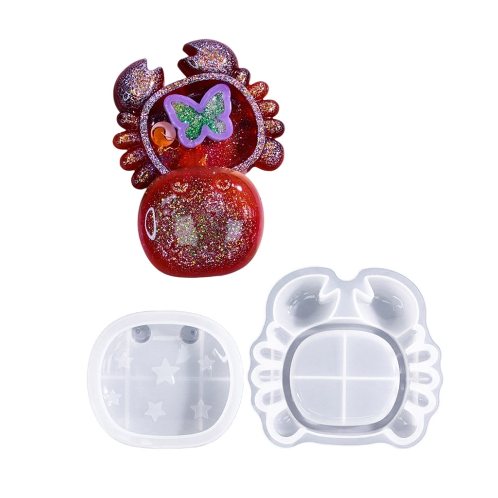 Creative Rosin Craft Cast Shellback Shrimp Plan Elastomer Jewelry Box ...