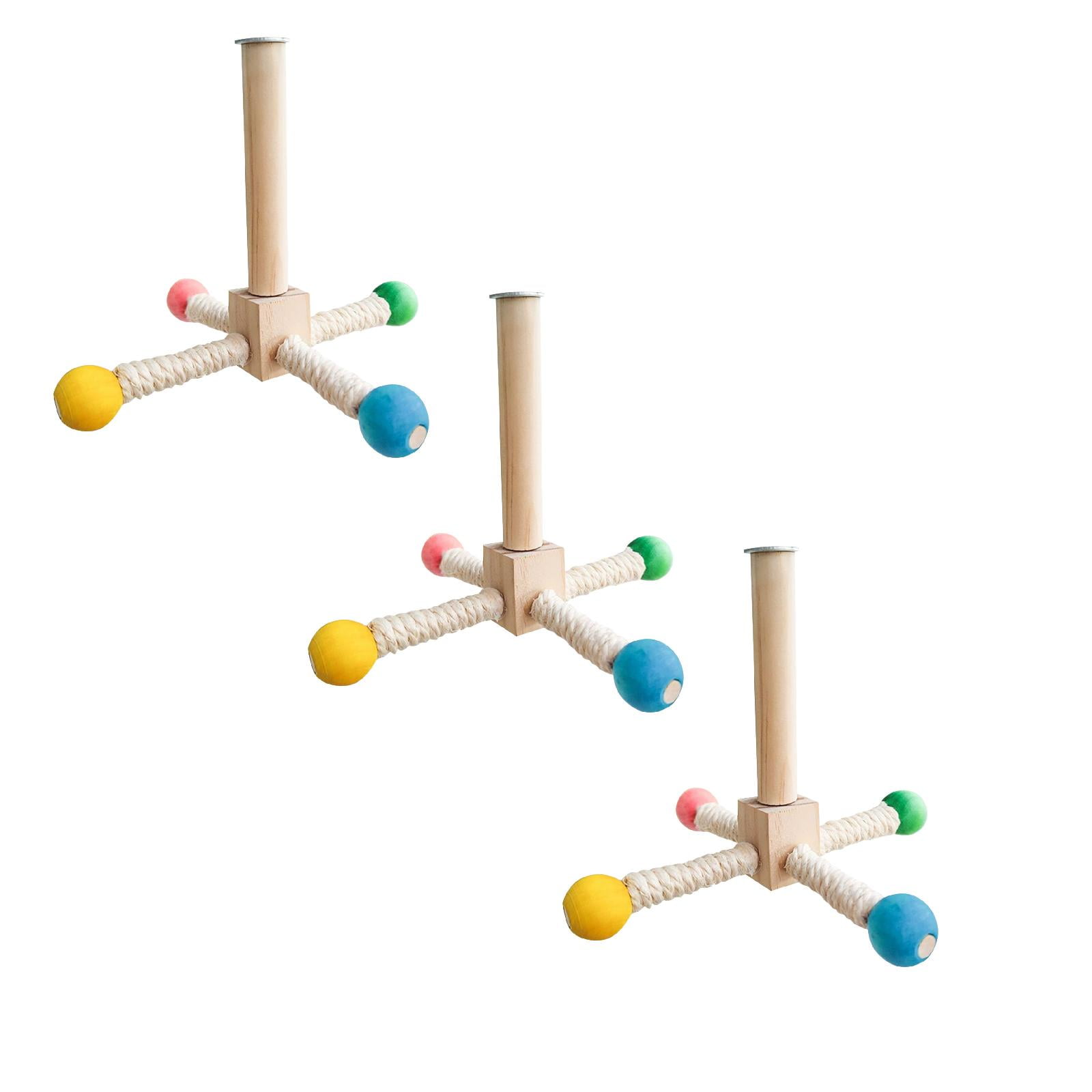 Creative Rotating Bird Stand Perches Toy 360° Interactive ...