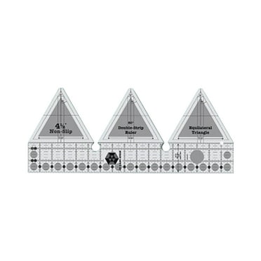 Omnigrid 6" Right Triangle Ruler, Half-Square Triangle Quilter's Ruler ...