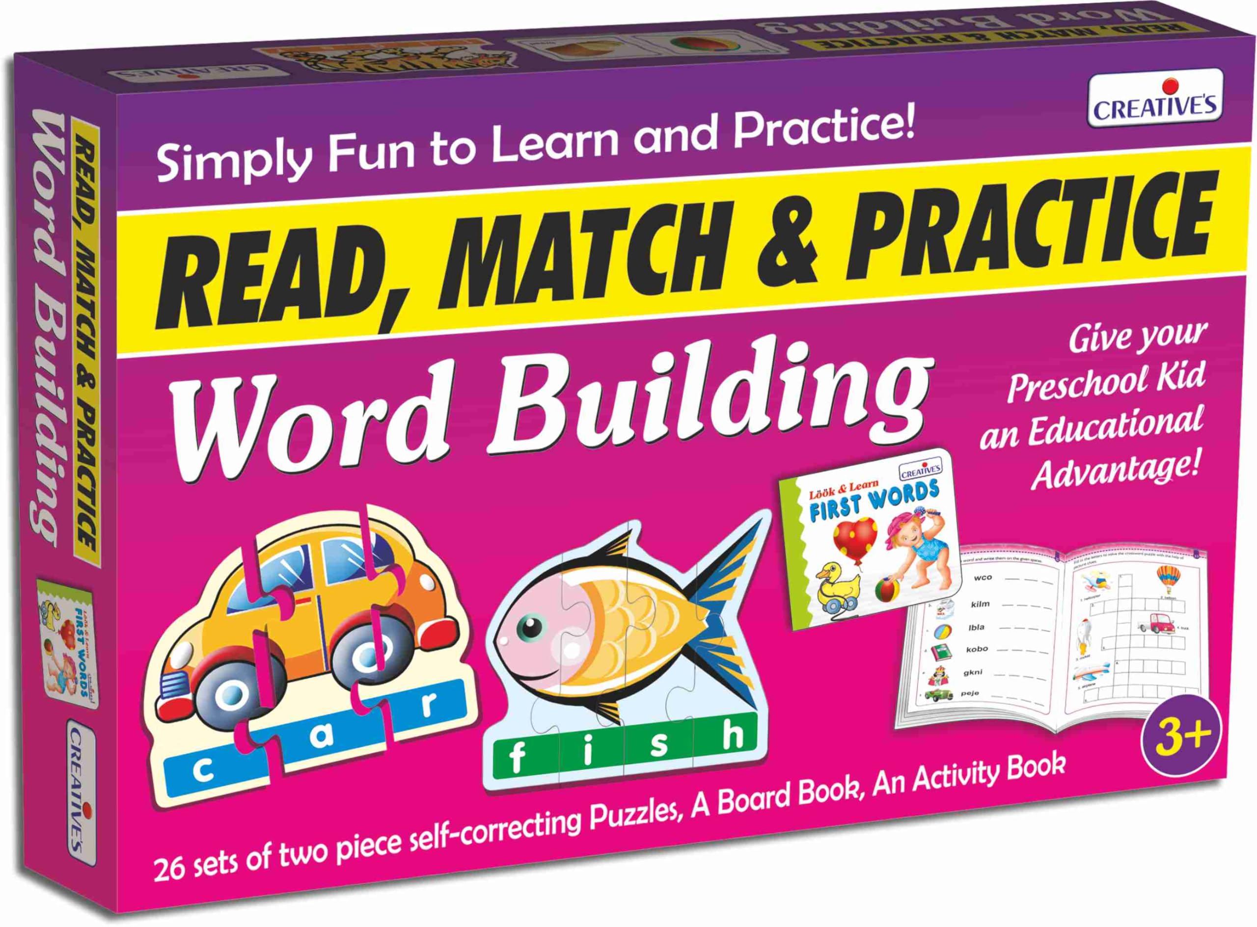 Creative'S Read Match & Practice World Building Puzzles | Learning ...