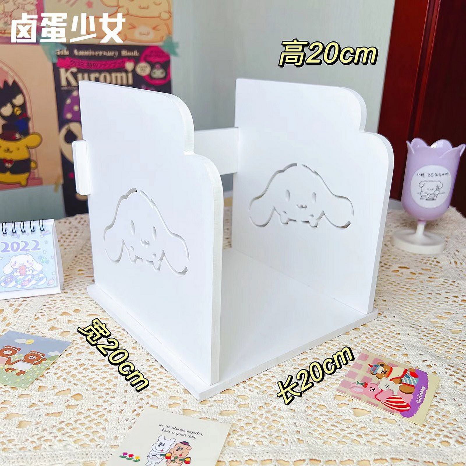 Creative Sanrio Cinnmoroll Hellokitty Bookshelf Storage Rack Desktop ...