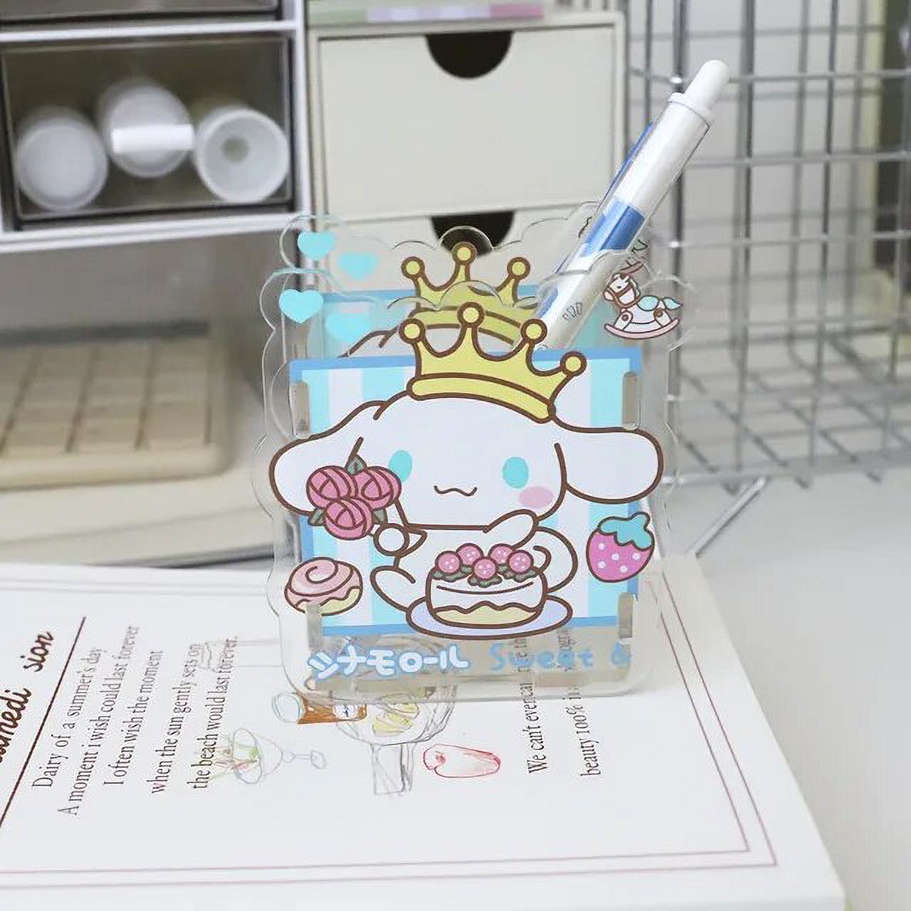 Creative Sanrio My Melody Cinnamoroll Jewelry Organizer Removable ...
